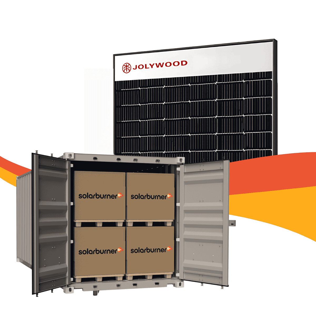 Jolywood Solarmodule (Container)